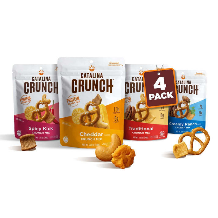 Catalina Crunch Mix Protein Snack Mix Variety Pack | Low Carb, Protein ...